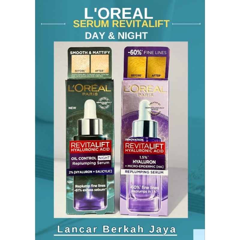 Jual L'Oreal Paris Revitalift Hyaluronic Acid Oil Control 2% Hyaluronic Acid + Salycilic Acid ...