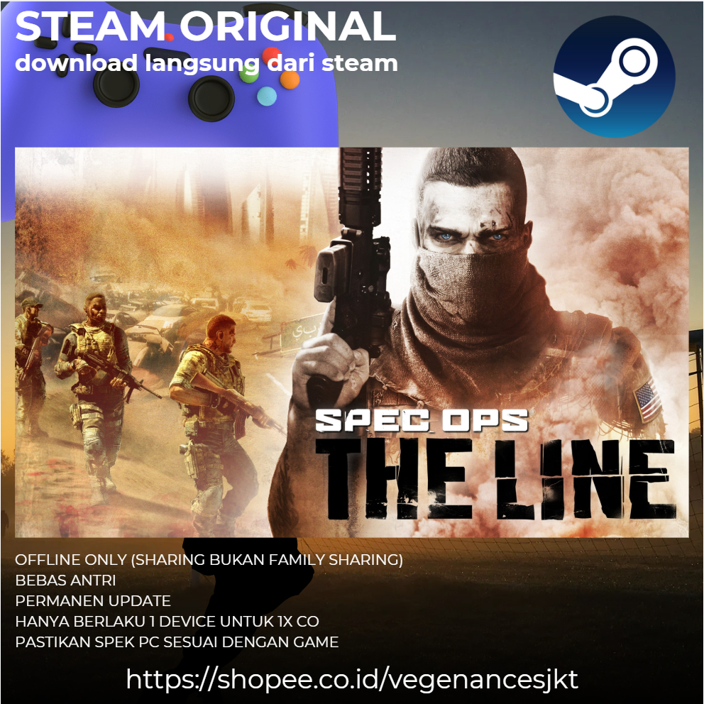 Jual Spec Ops: The Line PC Game Sharing Original + Latest Update ...