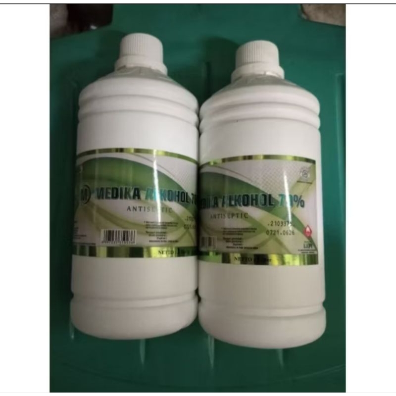 Jual alkohol medika 70% kemasan 1 liter harga perbotol | Shopee Indonesia