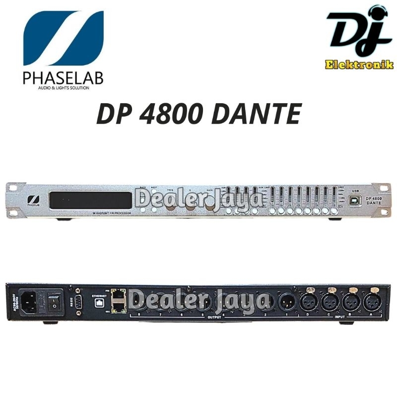 Jual Management / DLMS Phaselab DP 4800 DANTE / DP4800 DANTE - 4 in 8 ...