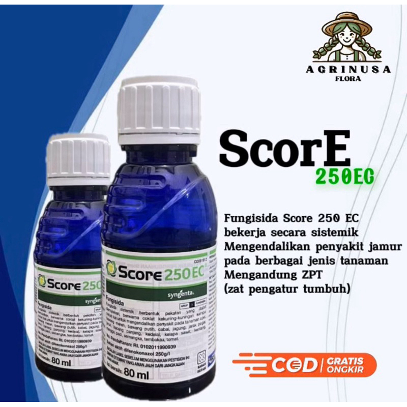 Jual SCORE 250EC Fungisida 80ml | Shopee Indonesia