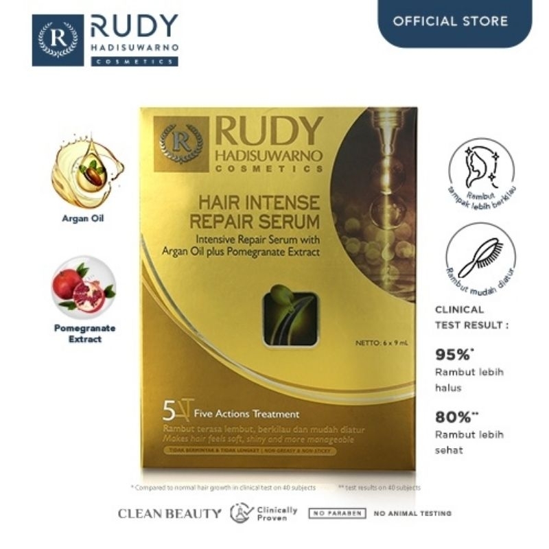 Jual RUDY HADISUWARNO HAIR REPAIR INTENSE SERUM 6X9 ML ORIGINAL ...