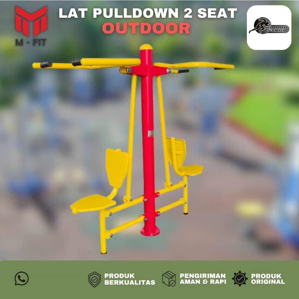 Jual Alat Fitness Outdoor Lat Pulldown Machine-Alat Olahraga Taman Kota ...