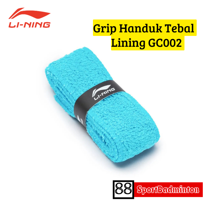 Jual Lining GC002 Towel Grip - Grip Badminton Handuk Tebal Original Li ...