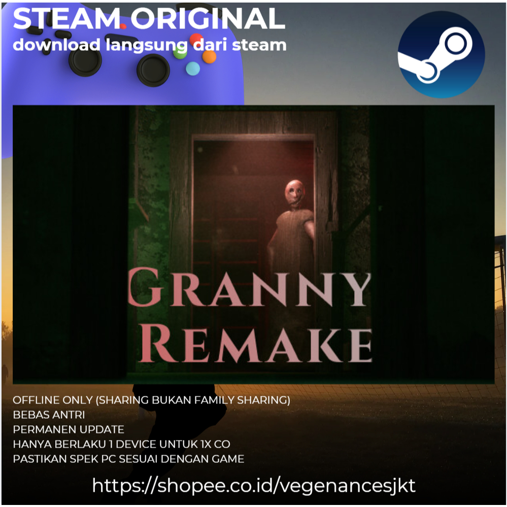 Jual Granny Remake PC Game Sharing Original + Latest Update | Shopee ...