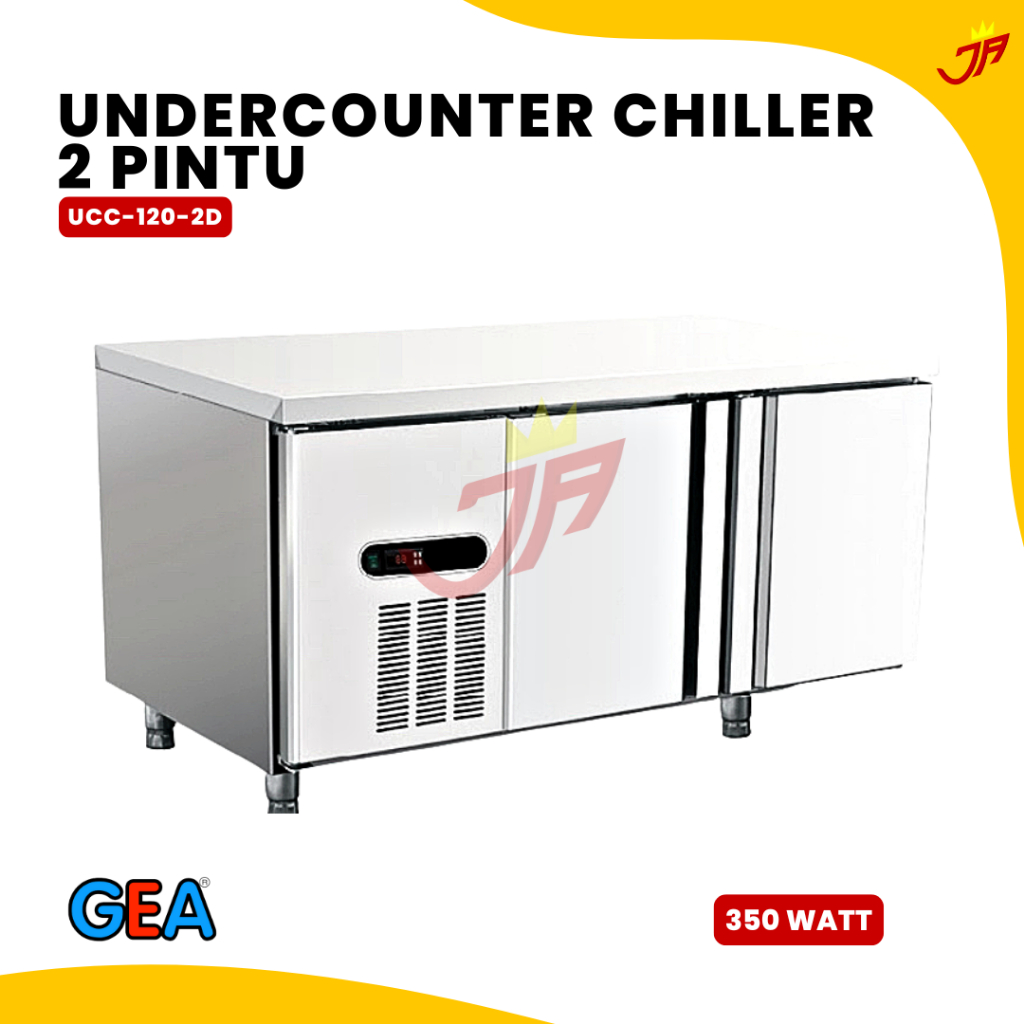 Jual GEA Undercounter Chiller 2 Pintu UCC-120-2D GEA | Shopee Indonesia