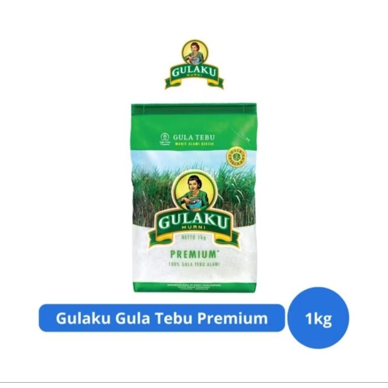 Jual GULA PASIR KEMASAN MERK GULAKU 1kg I ASLI MERK GULAKU KUNING DAN ...