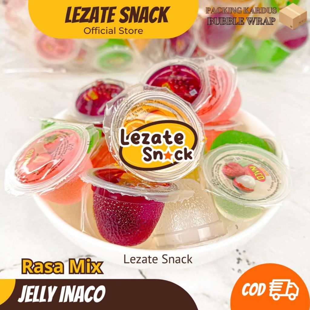 Jual Jelly Inaco 1kg Kiloan Murah Enak Camilan Manis / Jelly Inaco ...