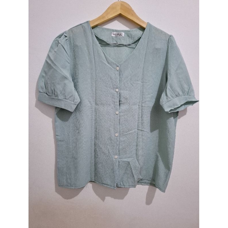 Jual Thrift - Blouse korea Ririnco | Shopee Indonesia