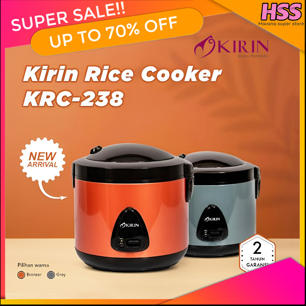 Jual RICE COOKER KIRIN KRC 238 3 in1 - Kapasitas 2 Liter | Shopee Indonesia