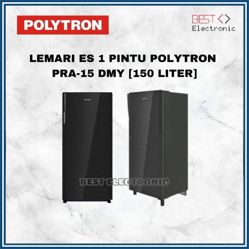 Jual KULKAS 1 PINTU POLYTRON 150 LITER PRA-15DMY LEMARI ES 1 PINTU PRA ...
