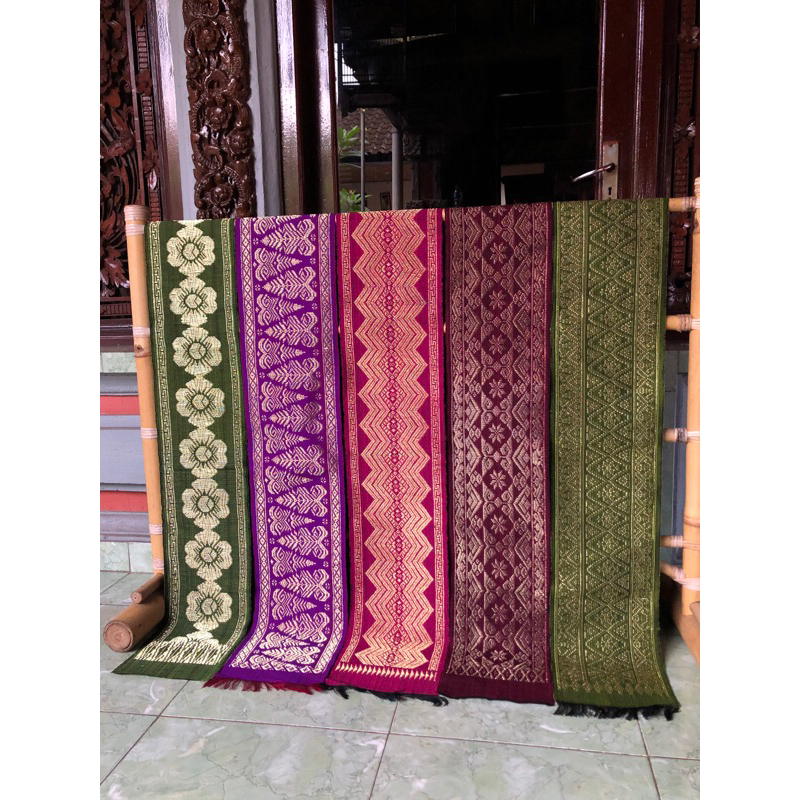 Jual Selendang Songket Asli Tenunan Sidemen | Shopee Indonesia