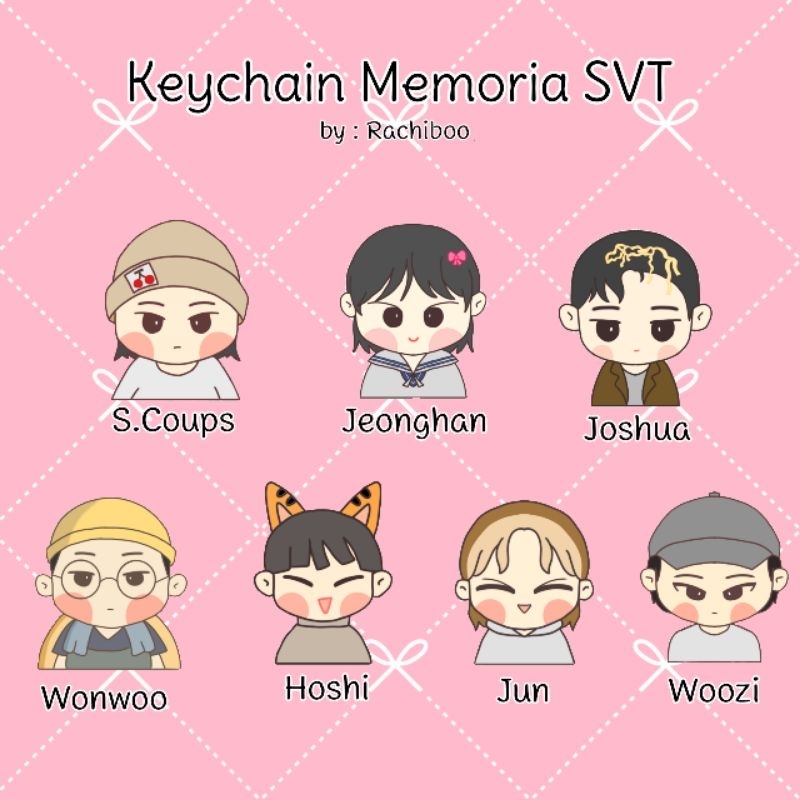 Jual FREEBIES KEYCHAIN CHIBI SVT | Shopee Indonesia