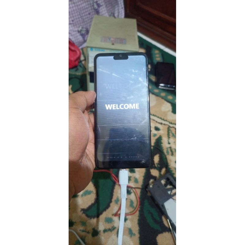 Jual Mesin baterai welcome i14 pro max normal mulus | Shopee Indonesia