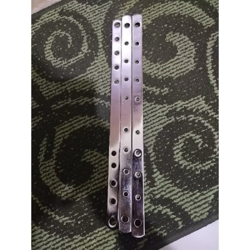 Jual plat besi bolong serbaguna panel rem besi panjang 40 cm tebal 3 mm ...