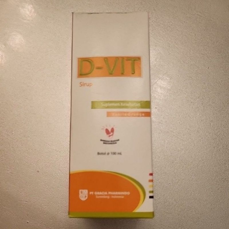Jual d-vit sirup dvit sirup d vit sirup 100ml vitamin d | Shopee Indonesia