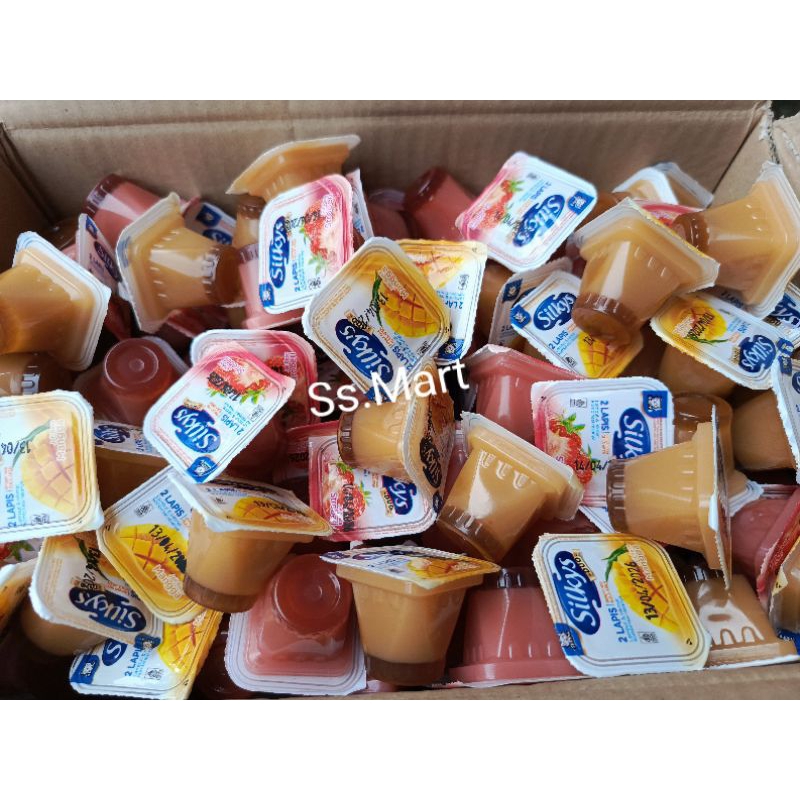 Jual Jelly puding Silkys duo 1kg rasa mangga | Shopee Indonesia