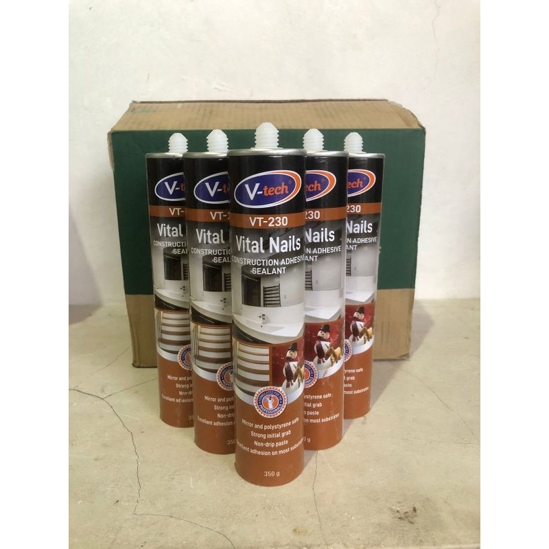 Jual VT-230 No More Nails / Lem Pengganti Paku / Vital Nails / Lem WPC ...