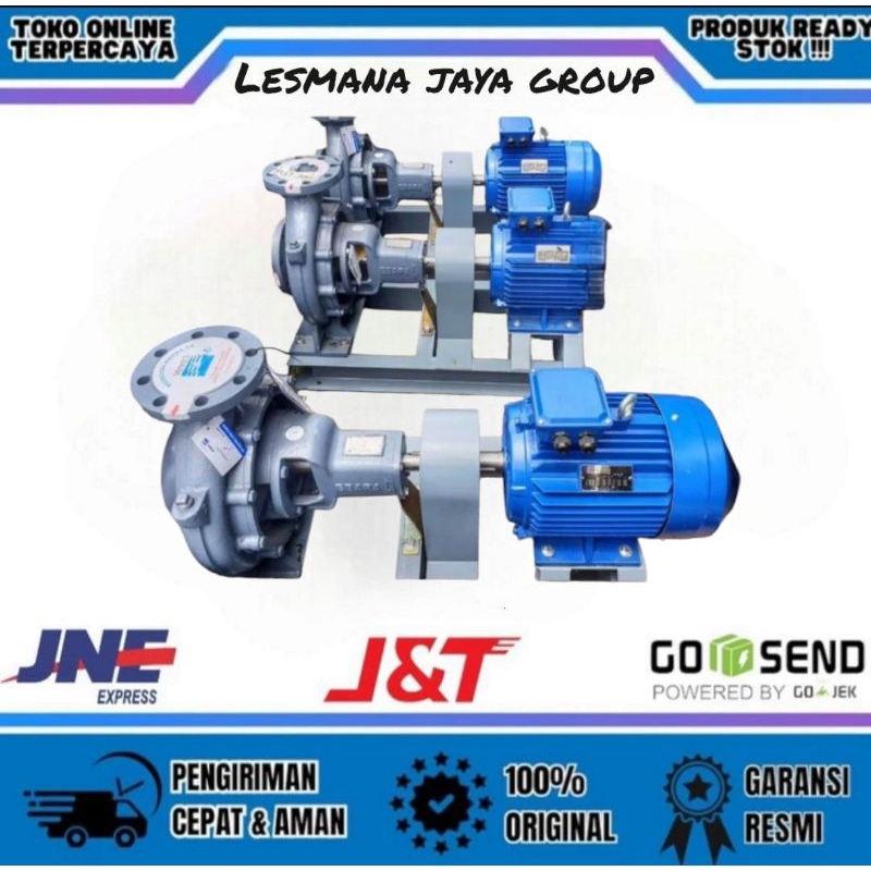 Jual Pompa CENTRIFUGAL EBARA 120x125 FSHA 6"x5" Motor 5.5KW 380V ...