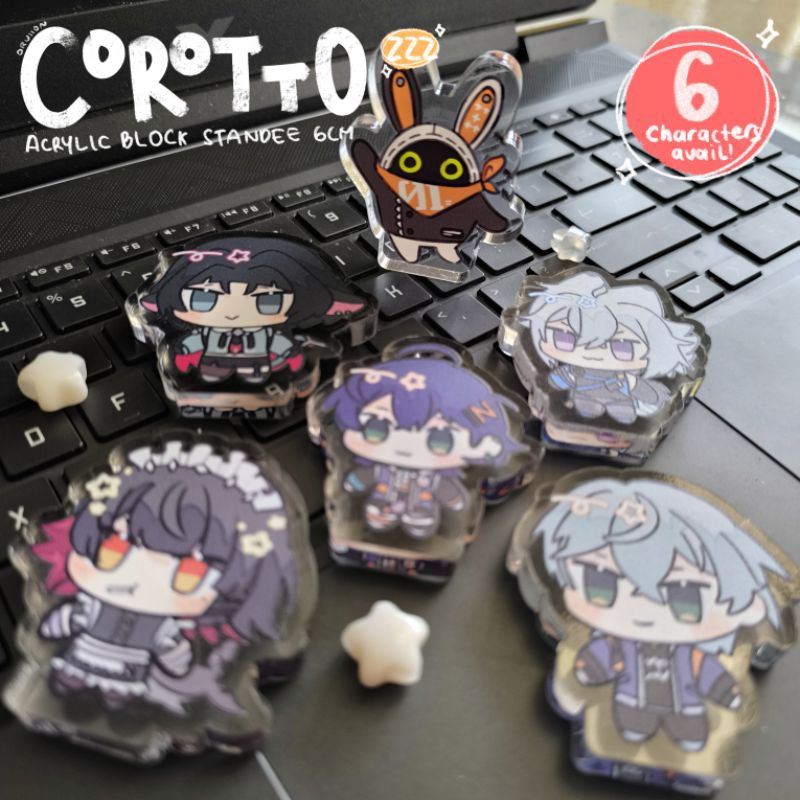 Jual [ZZZ] Zenless Zone Zero Corotto Acrylic Block Standee 6 cm ...