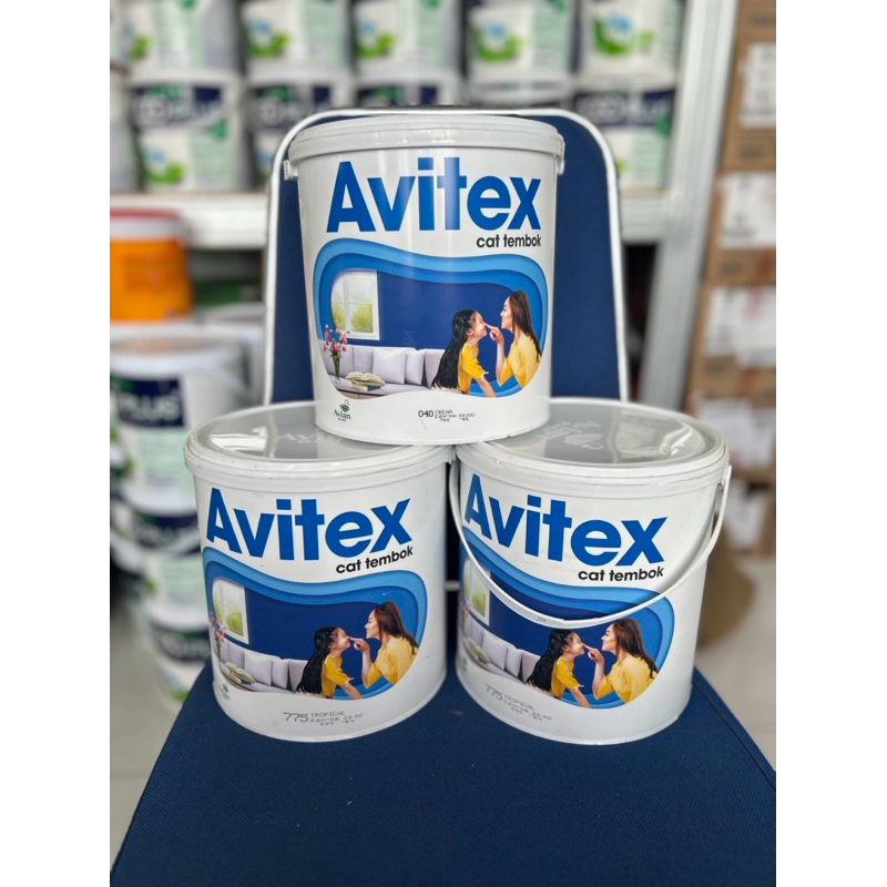 Jual Cat AVITEX 5KG - Cat Tembok Plafon dan Gypsum - Avitex 5KG Avian ...