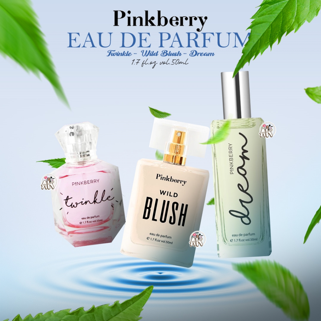 Jual PINKBERRY EAU DE PARFUM (EDP) 50ML SERIES ( TWINKLE / DREAM / WILD ...
