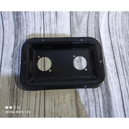 Jual Plat spikon / spicon/ panel spicon Cekung hitam 2 lubang besi ...