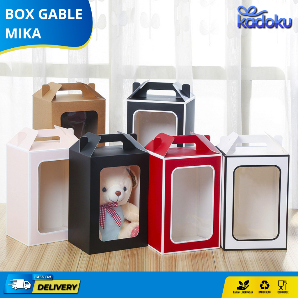 Jual Box gable mika / Box gable jingjing / Giftbox gable / Box boneka I ...