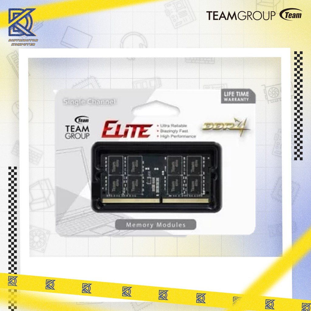 Jual Team Elite DDR4 16GB (1x16GB) 3200Mhz PC 25600 - SODIMM | Shopee ...