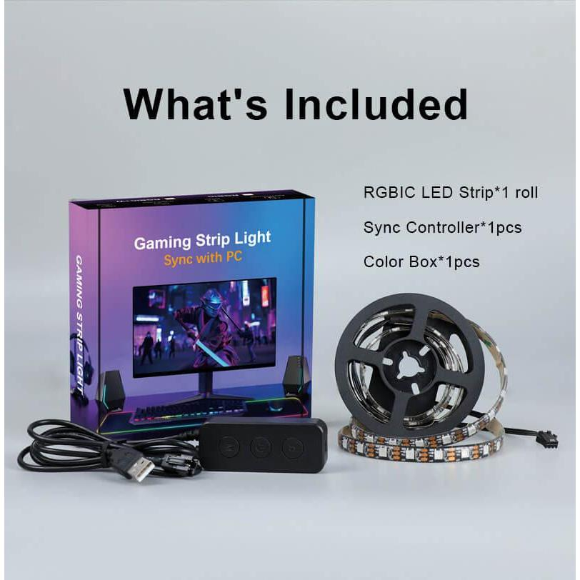 Jual Gaming Strip Light Sync | Shopee Indonesia