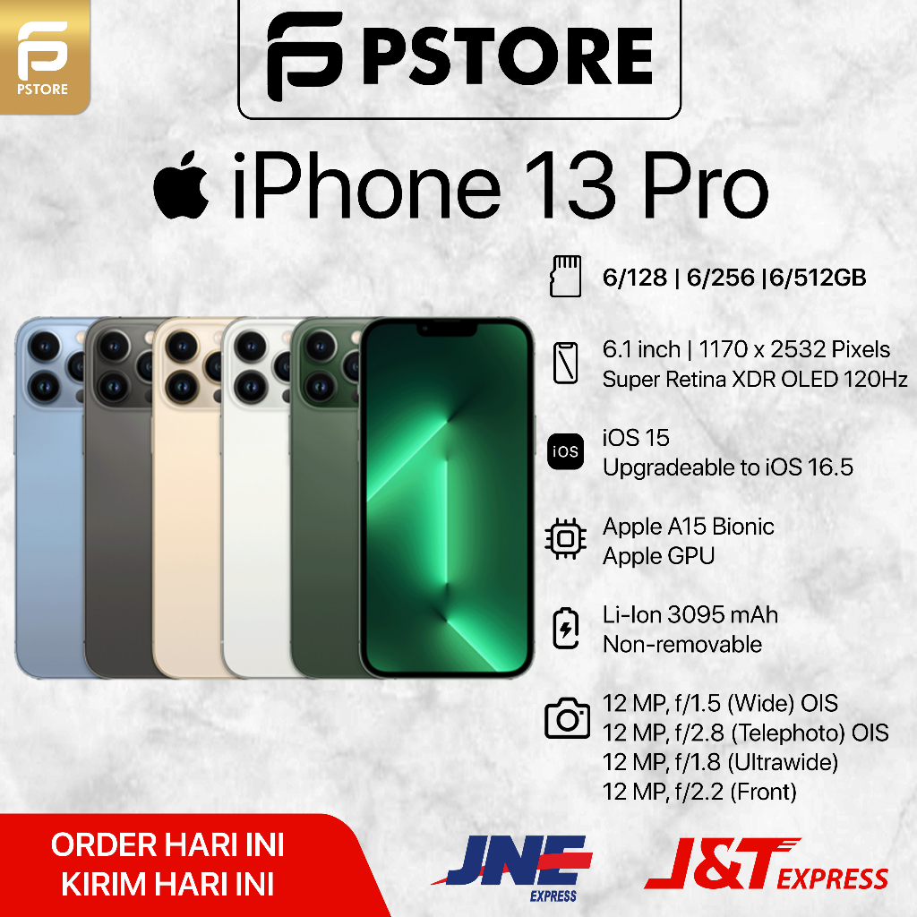 Jual HANDPHONE 13 PRO 256GB GARANSI INTERNASIONALL | Shopee Indonesia