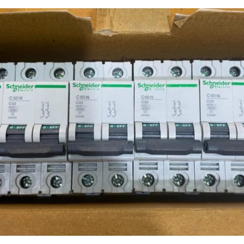 Jual MCB SCHNEIDER C60N 2P 25A & 32A 6KA SNI ORIGINALMCB SCHNEIDER C60N 2P 25A & 32A 6KA SNI ...