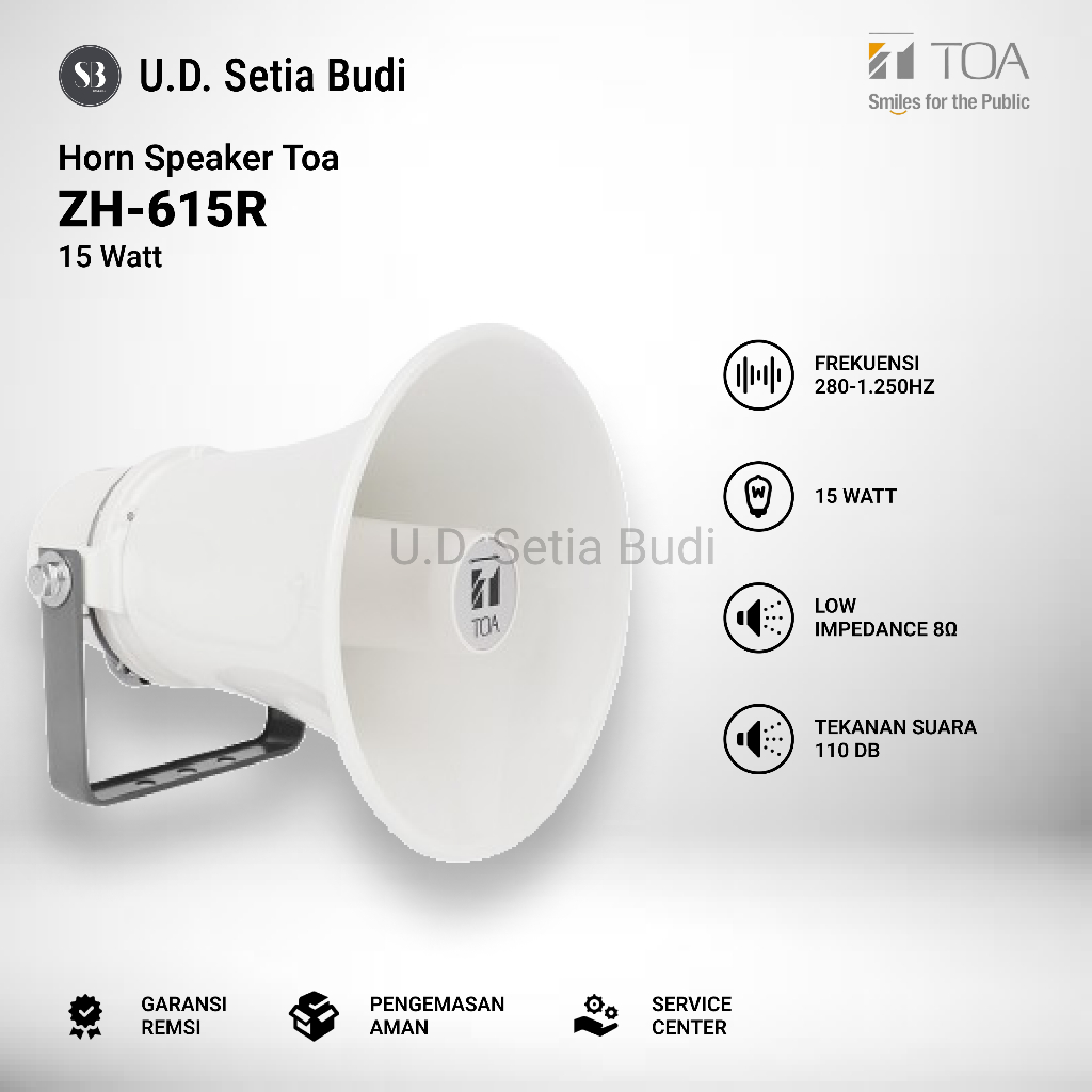 Jual TOA Horn Speaker ZH-615R / ZH-615 R 15 Watt | Shopee Indonesia