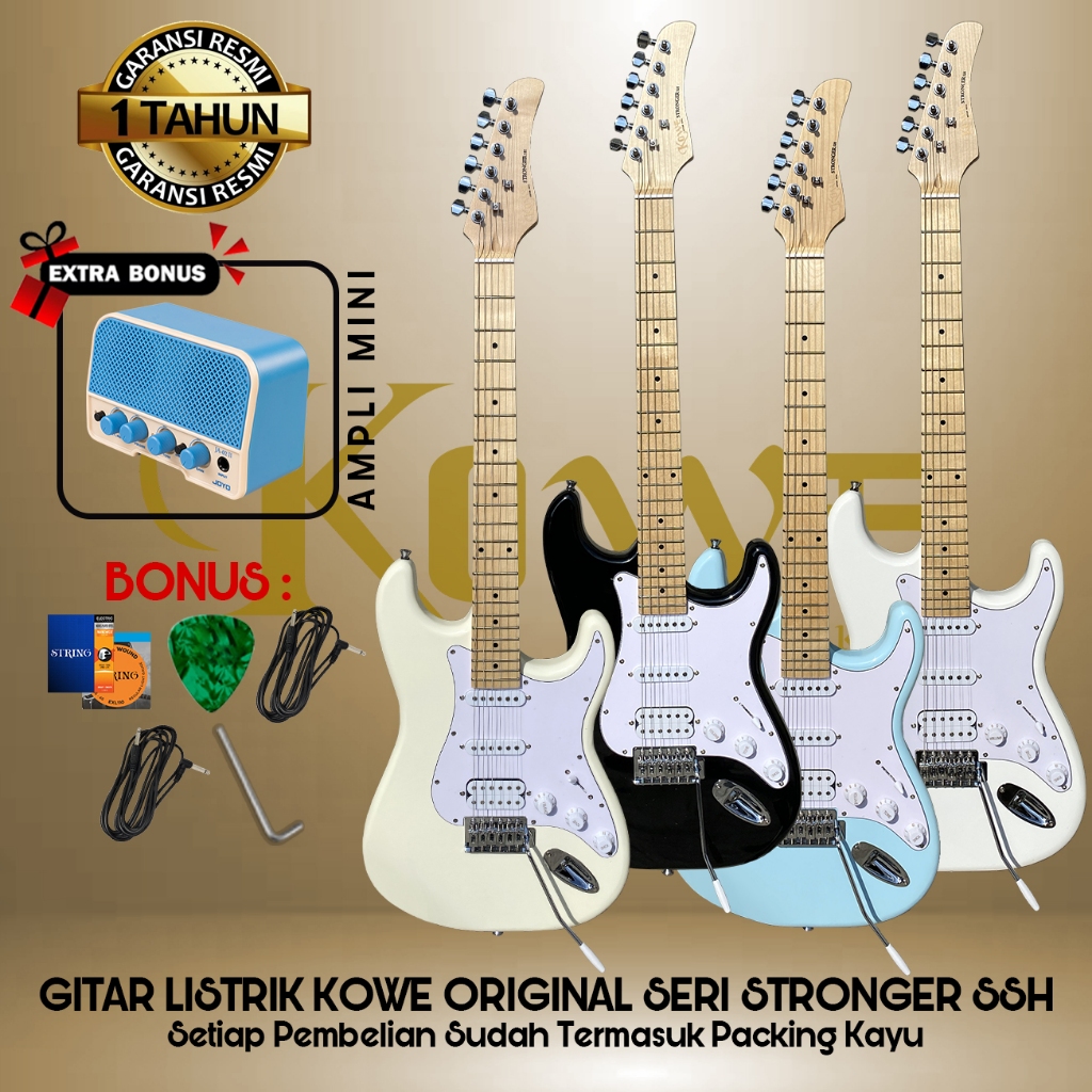 Jual Kowe Gitar Kita Elektrik / Listrik Original Seri Stronger SSH ...