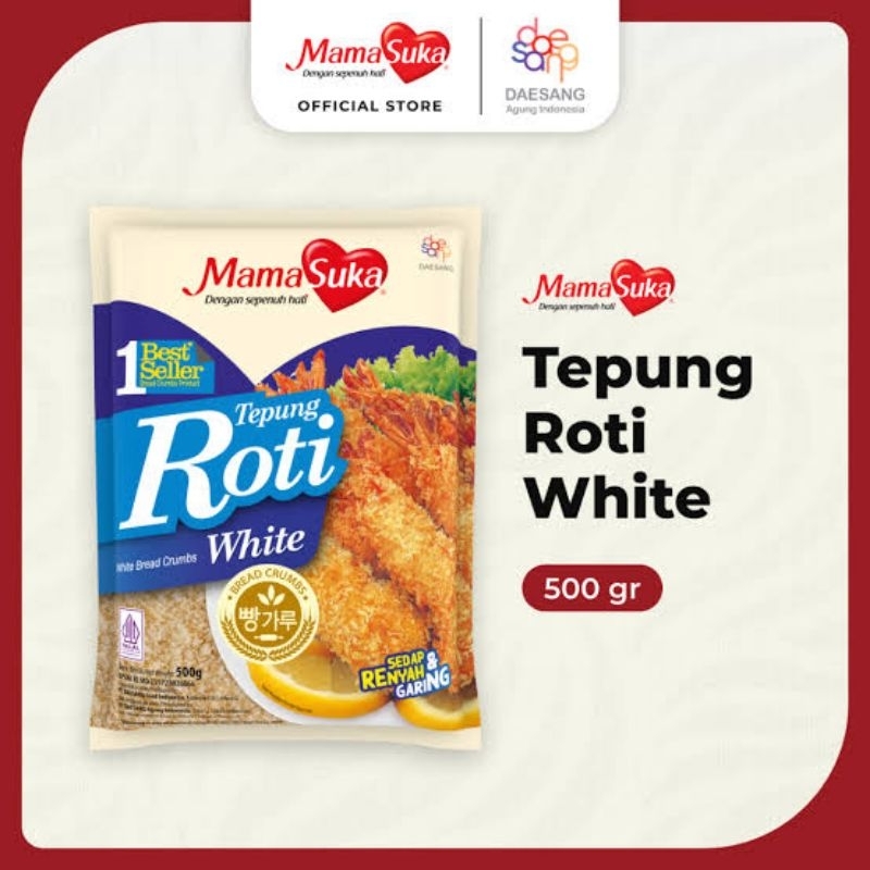 Jual Tepung Roti Putih 500g Mamasuka | Shopee Indonesia
