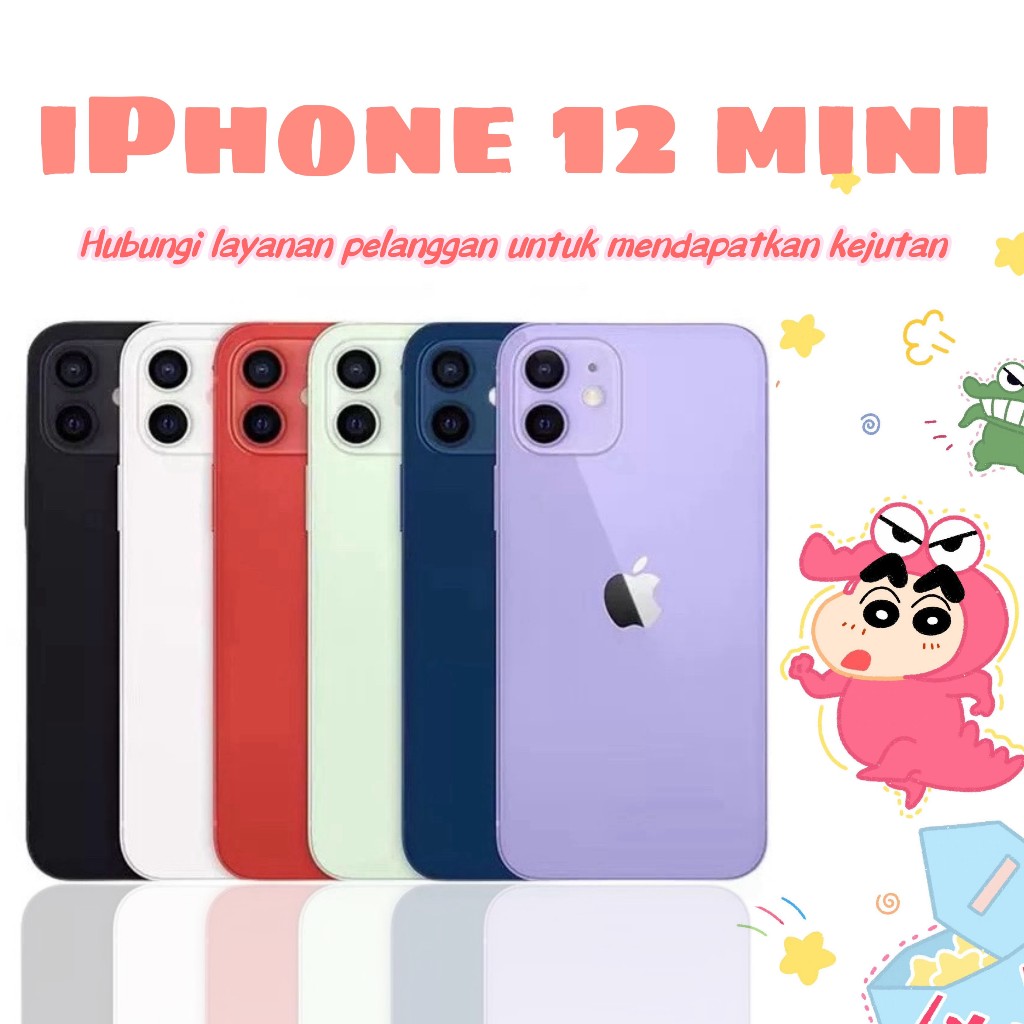 Jual iPhone 12 mini 256GB/128GB/64GB second original 100% - Tersedia Face ID - Kondisi mulus ...