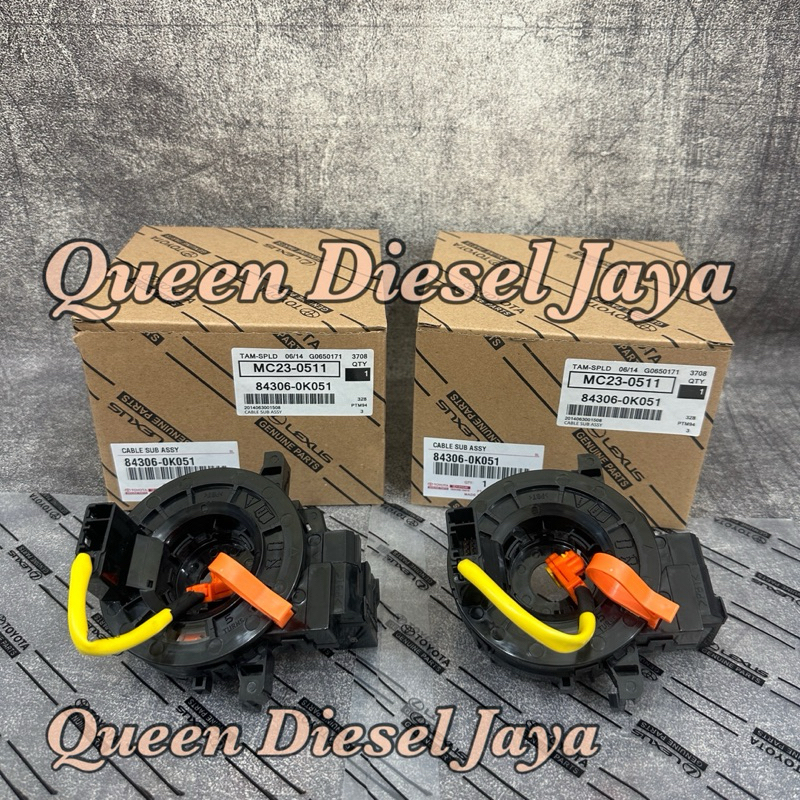 Jual Cable Sub Assy / Clock Spring Air Bag / Kabel Spiral Toyota Innova ...