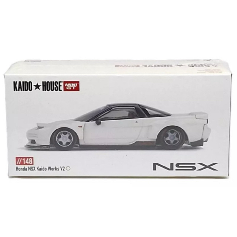 Jual Mini GT x Kaido House 64 Honda NSX NA1 V2 White KHMG148 | Shopee ...