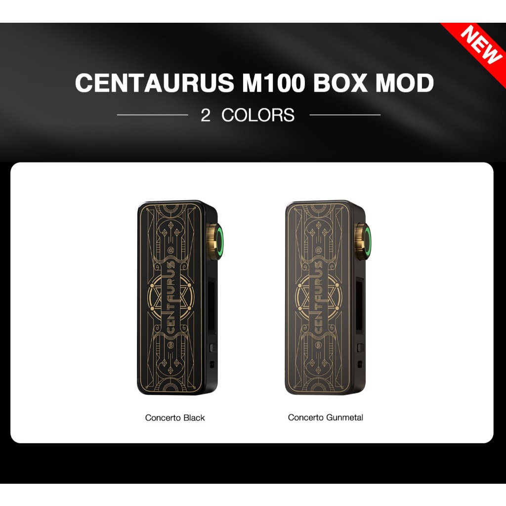 Jual Centaurus M100 100W 18650 MOD ONLY Authentic by Lost Vape | Shopee Indonesia