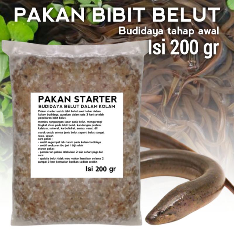 Jual pakan bibit belut sungai | Shopee Indonesia