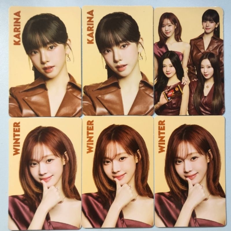 Jual BACA DESKRIPSI‼️ | Photocard Official Aespa Nabati Richocco Grande ...