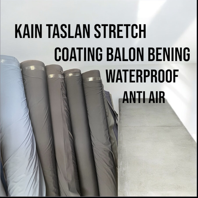 Jual KAIN TASLAN STRETCTH COATING BALON BENING BAHAN ELASTIS STRETCH ...