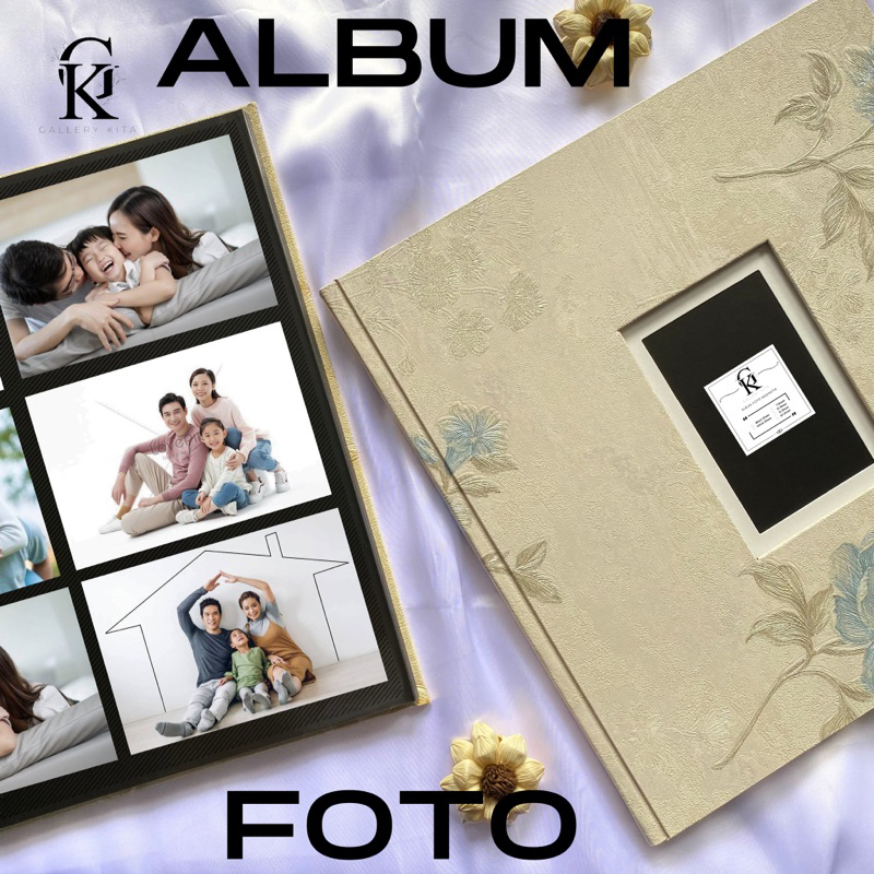 Jual Album Foto Magnetik Jumbo Full Wallpaper/motif lubang 4R | Shopee Indonesia