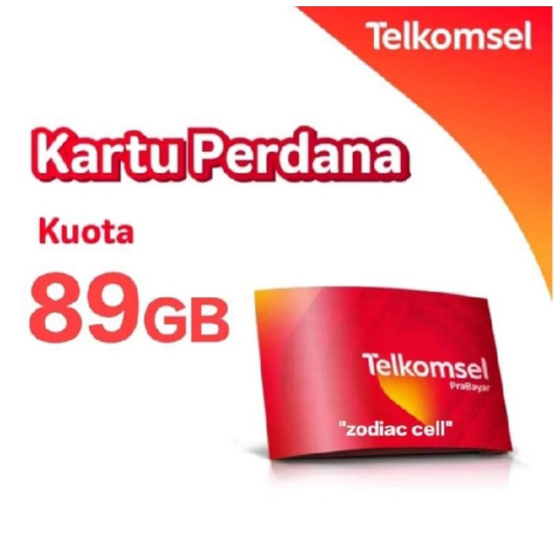 Jual kartu perdana Telkomsel kuota 89GB ON | Shopee Indonesia