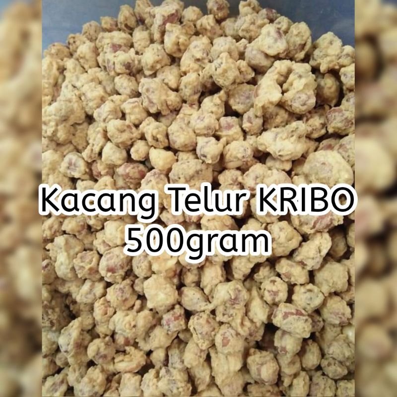 Jual Kacang Telur KRIBO 500gram | Shopee Indonesia