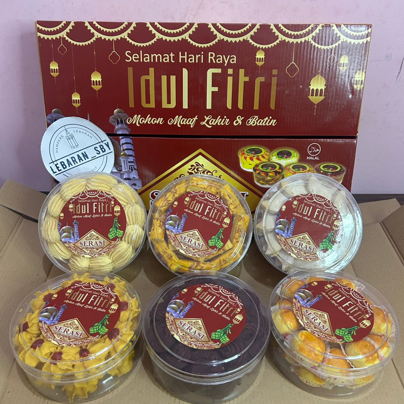 Jual Paket Kue Kering Lebaran Premium serasi | Shopee Indonesia