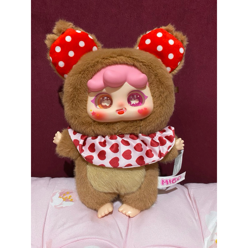 Jual migo bed time tikus mata flip flop poni pink | Shopee Indonesia