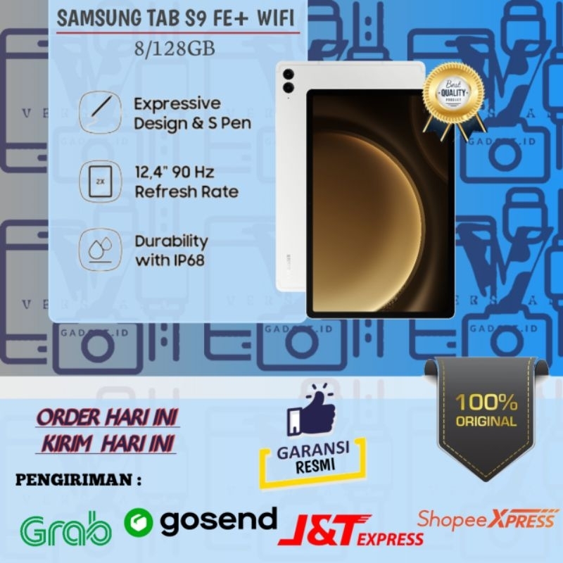Jual SAMSUNG GALAXY TAB S9FE+ 5G | Shopee Indonesia