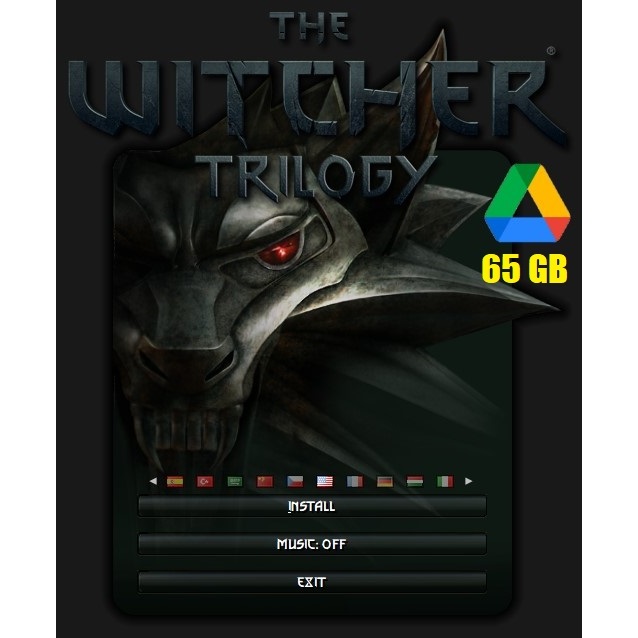 Jual PC Games The Witcher Geralt Trilogy Edition ALL DLC (3 GAMES ...