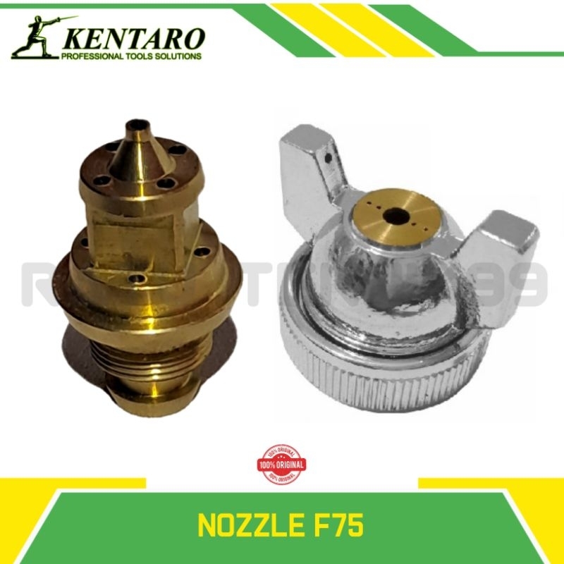 Jual SPRAYER SPUYER F75 NOZEL NOZZLE NOZEL LUAR DAN DALAM SPRAY GUN CAT ...